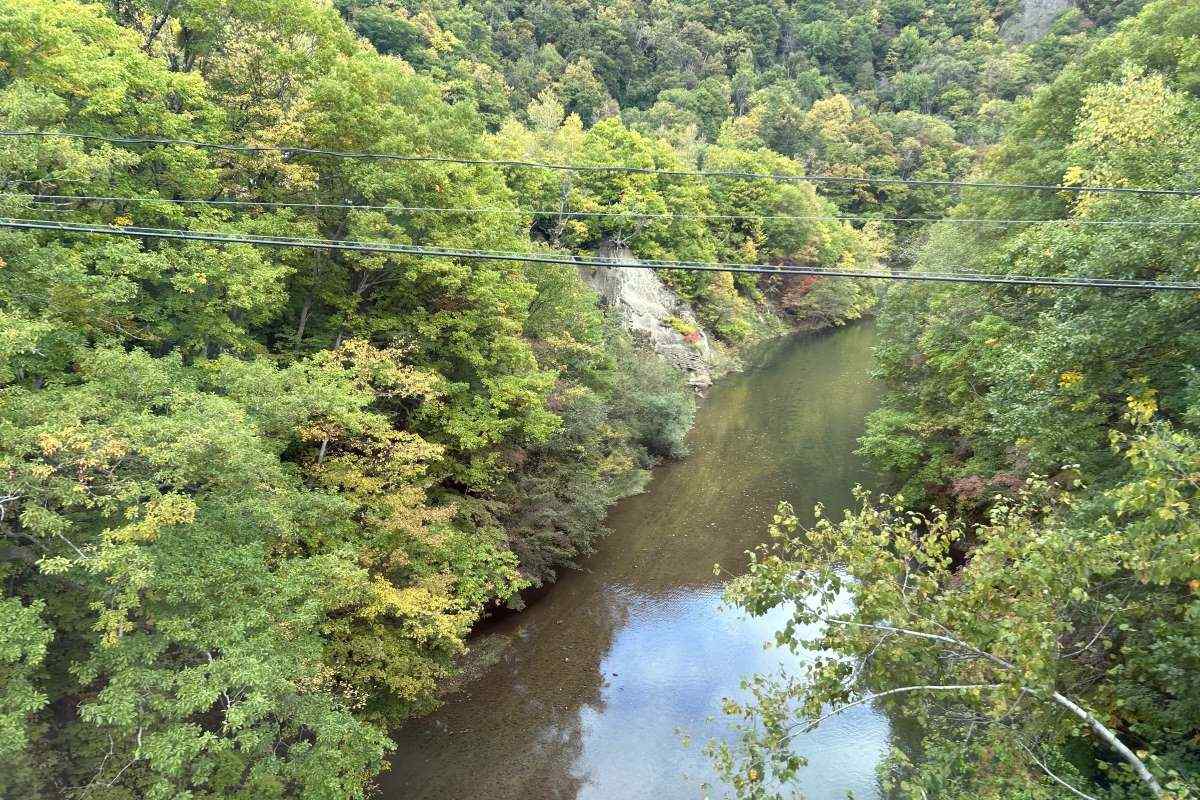 紅葉はもうピーク！ 札幌の名所・定山渓を再訪〈10/12〉～山頂は真っ盛り、温泉街もまもなく見ごろ - TripEat北海道